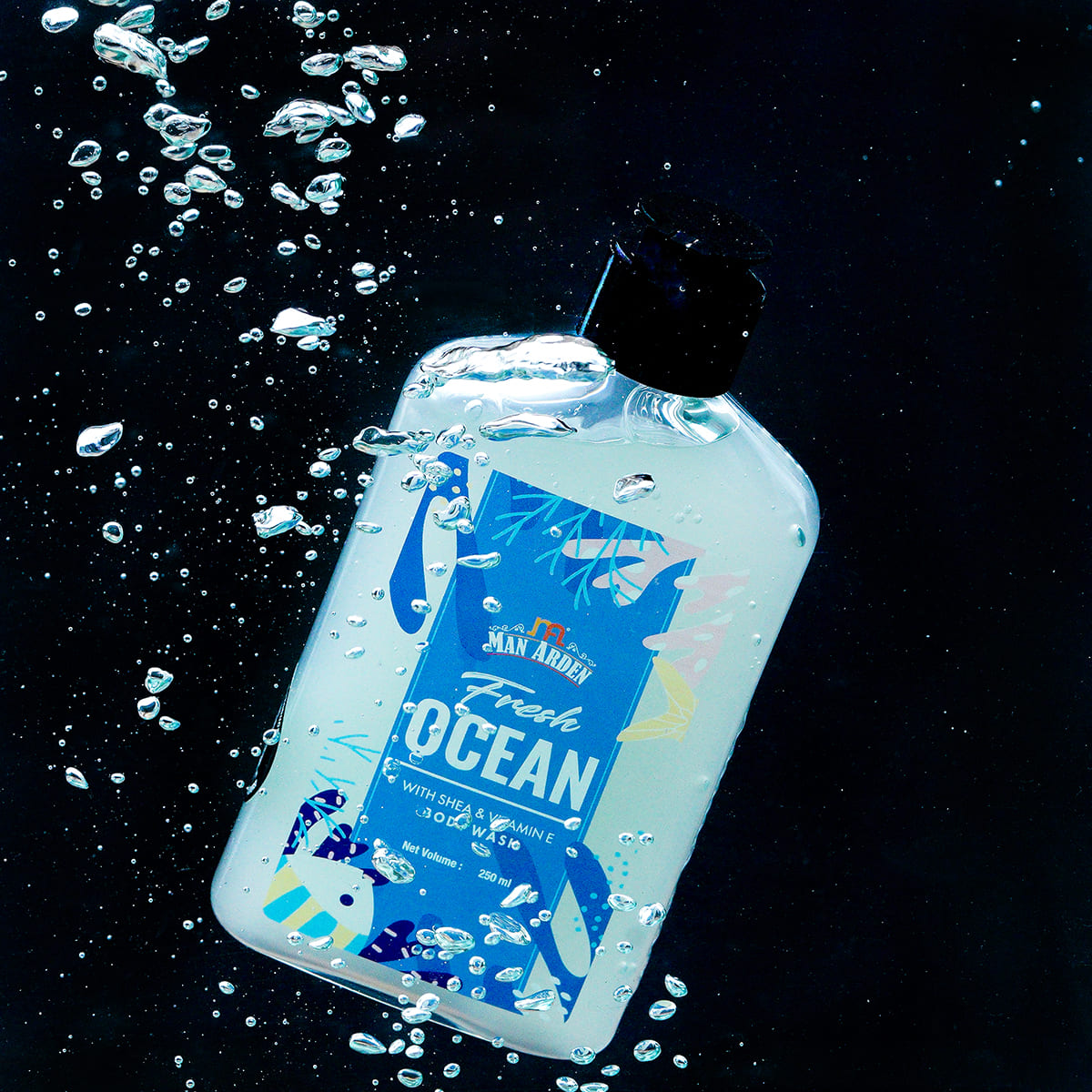 Fresh Ocean Luxury Body Wash, 250ml – Manarden